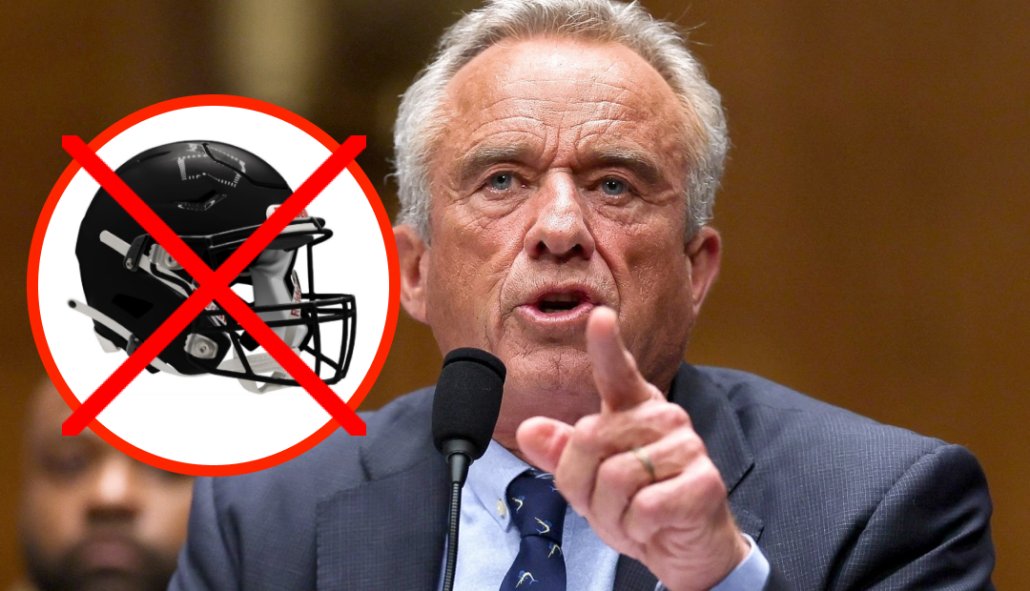 RFK Jr. Calling On NFL To Ban Helmets In Favor Of Locally Sourced ...